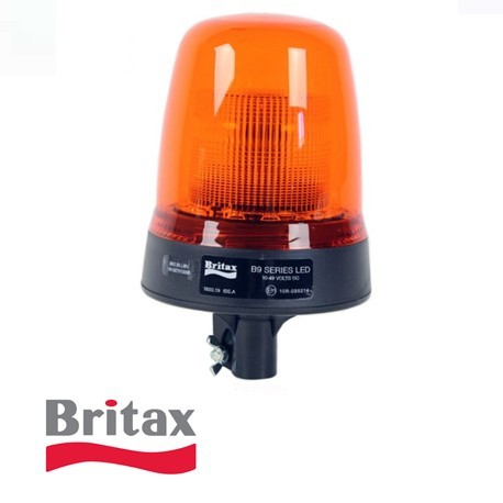 Världsledande LED Varningsljus från Britax 6LED B9, Stångmontage